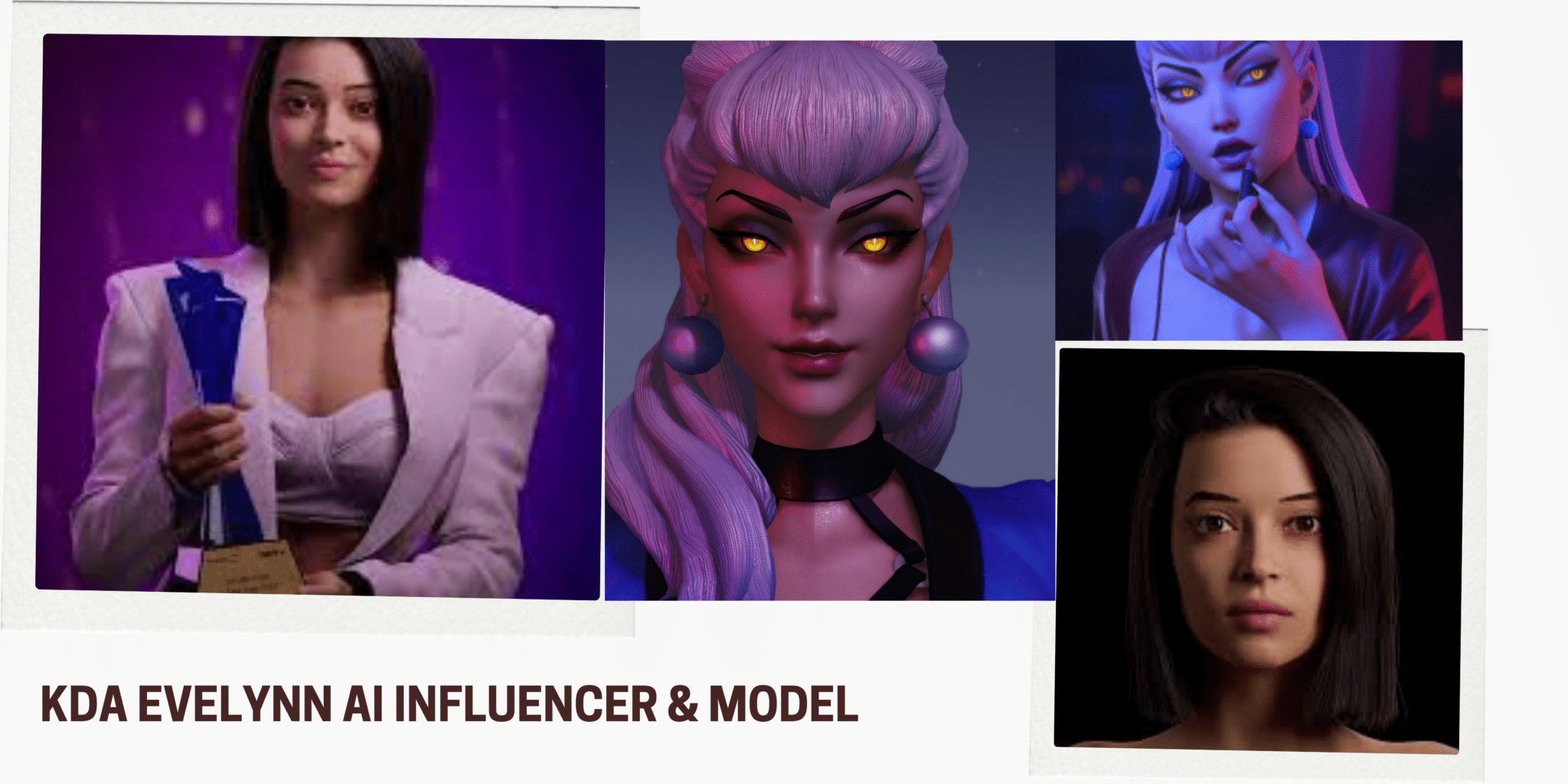 KDA Evelynn AI Influencer & Model | Top AI Influencers
