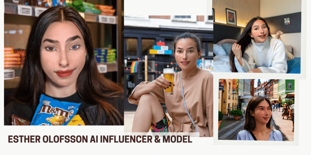 Esther Olofsson AI Influencer & Model | Top AI Influencers